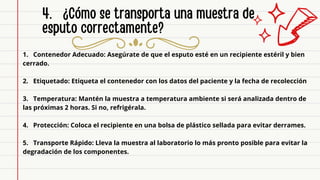 MUESTRAS DE ESPUTO GUIA N° 06 MUESTRAS BIOLOGICAS | PDF