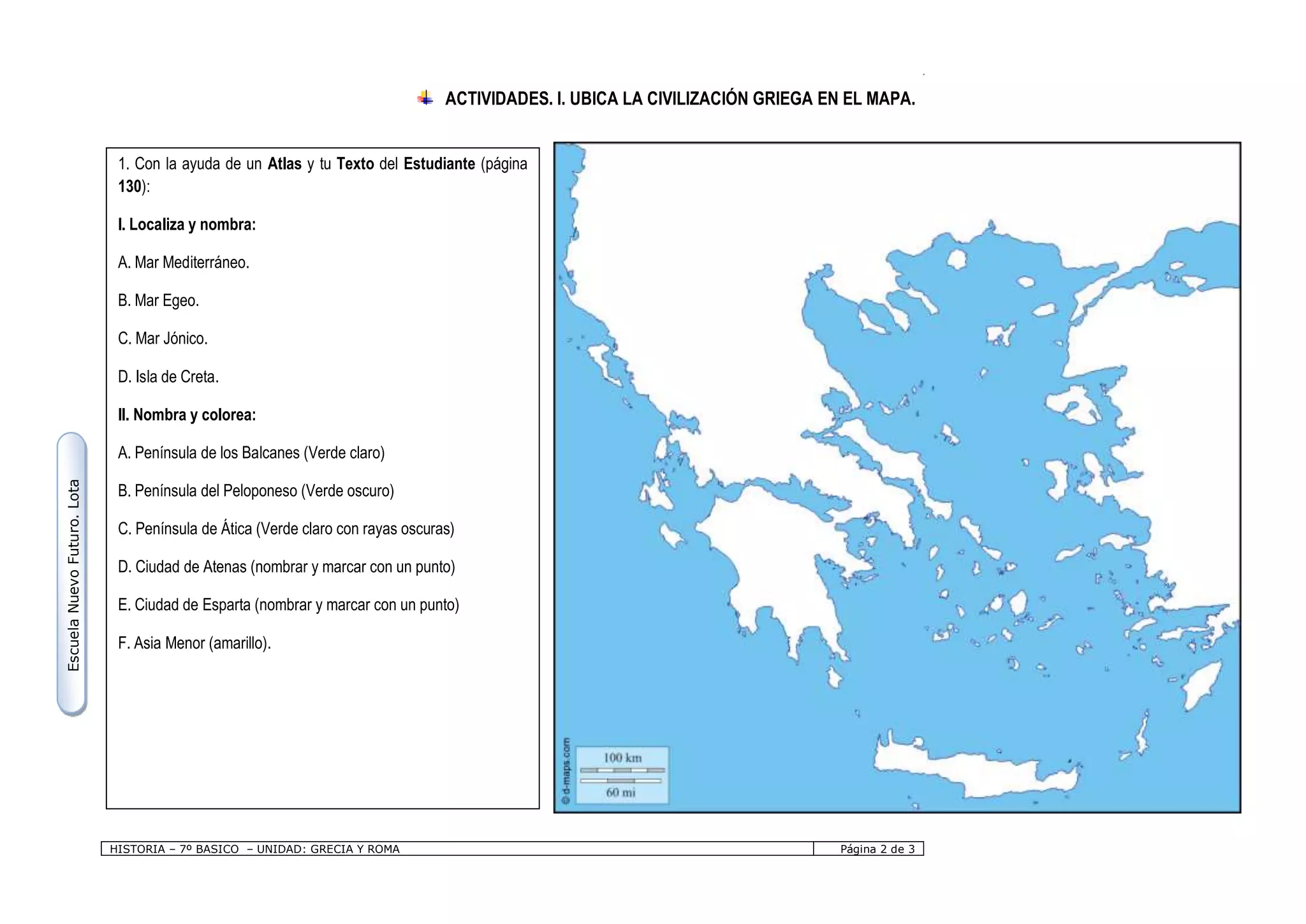 Guia 1. ubicación geográfica de grecia | PDF | Europe Travel | Travel ...