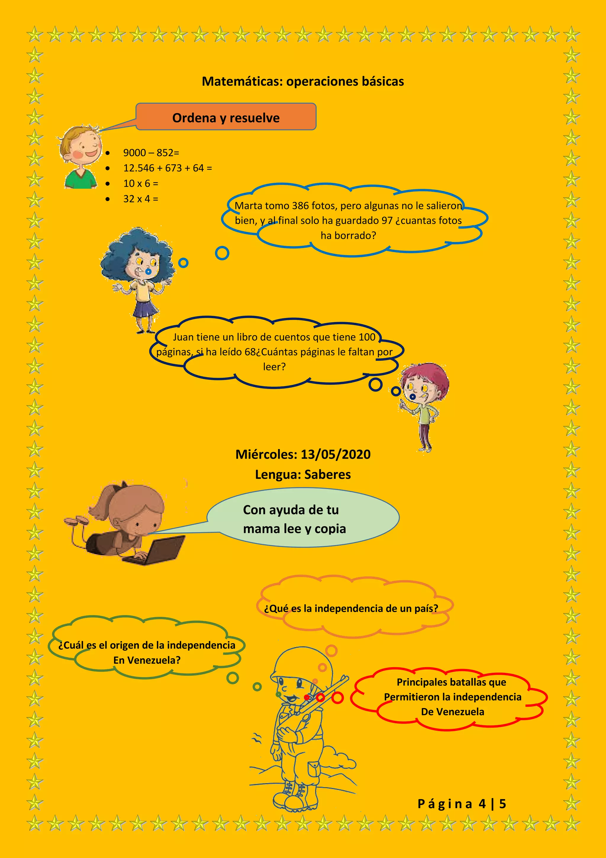 Guia 2do grado mayo | PDF