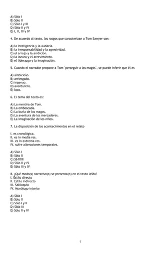 Guía 3 Acont Tema Personajes | PDF