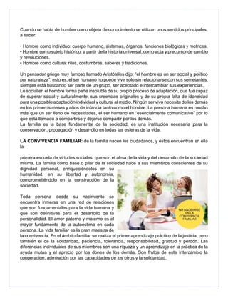 Guia 7° la familia | PDF
