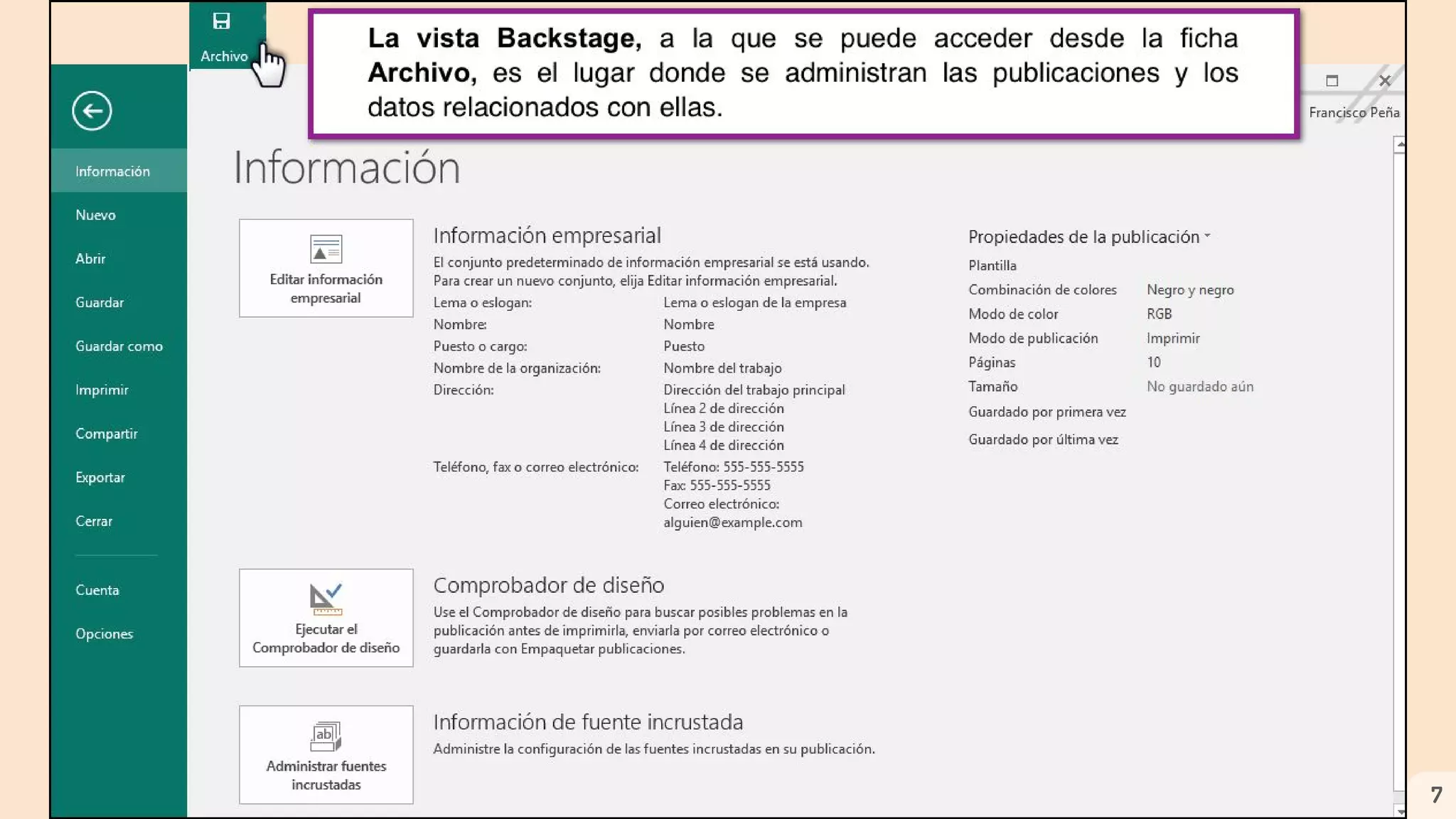 Guía básica de Publisher 2016 | PDF