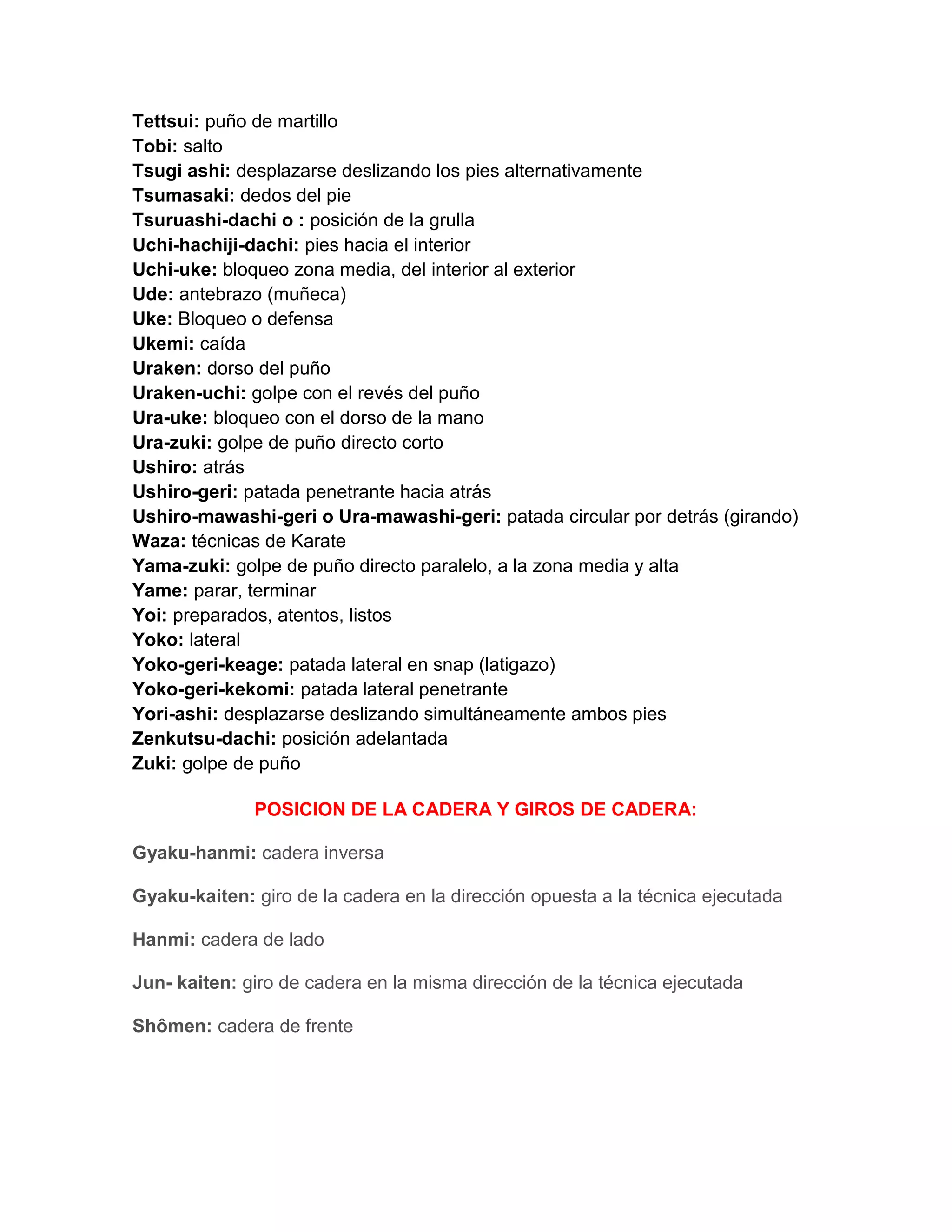 Guia basika de karate do ryobu kai | DOCX