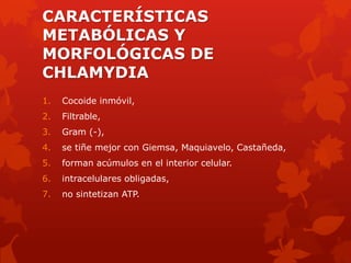Guia clinica de infeccion genitourinaria por clamidia tracomatis | PPTX