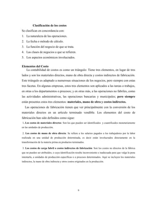 Guia completa contabilidad de costos | PDF
