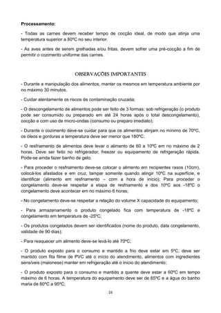 GUIA DE BOAS PRÁTICAS PARA MANIPULADORES DE ALIMENTOS | PDF