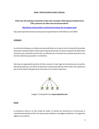 Guia de clase 1 los navegadores y estructura de sitios | DOCX
