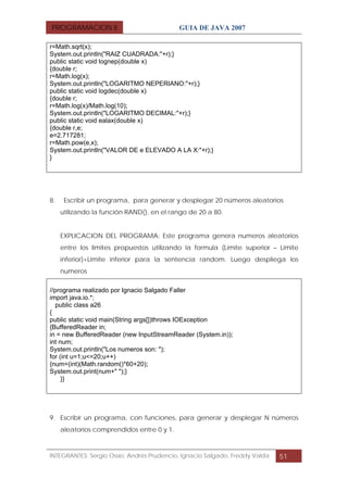 Guia de ejercicios_java_resueltos | PDF