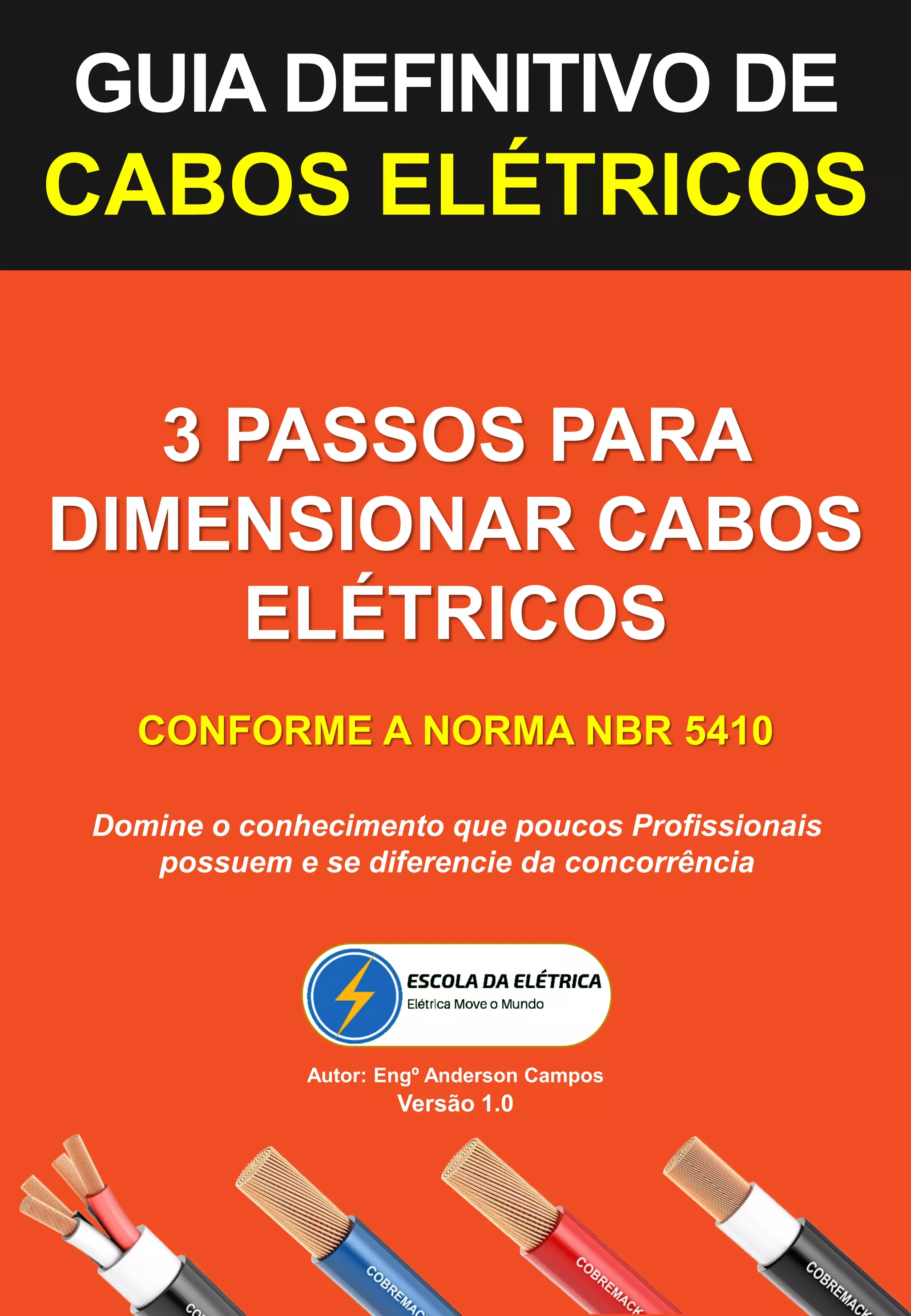 Guia definitivo dimensionamento de cabos elétricos - eng. anderson | PDF