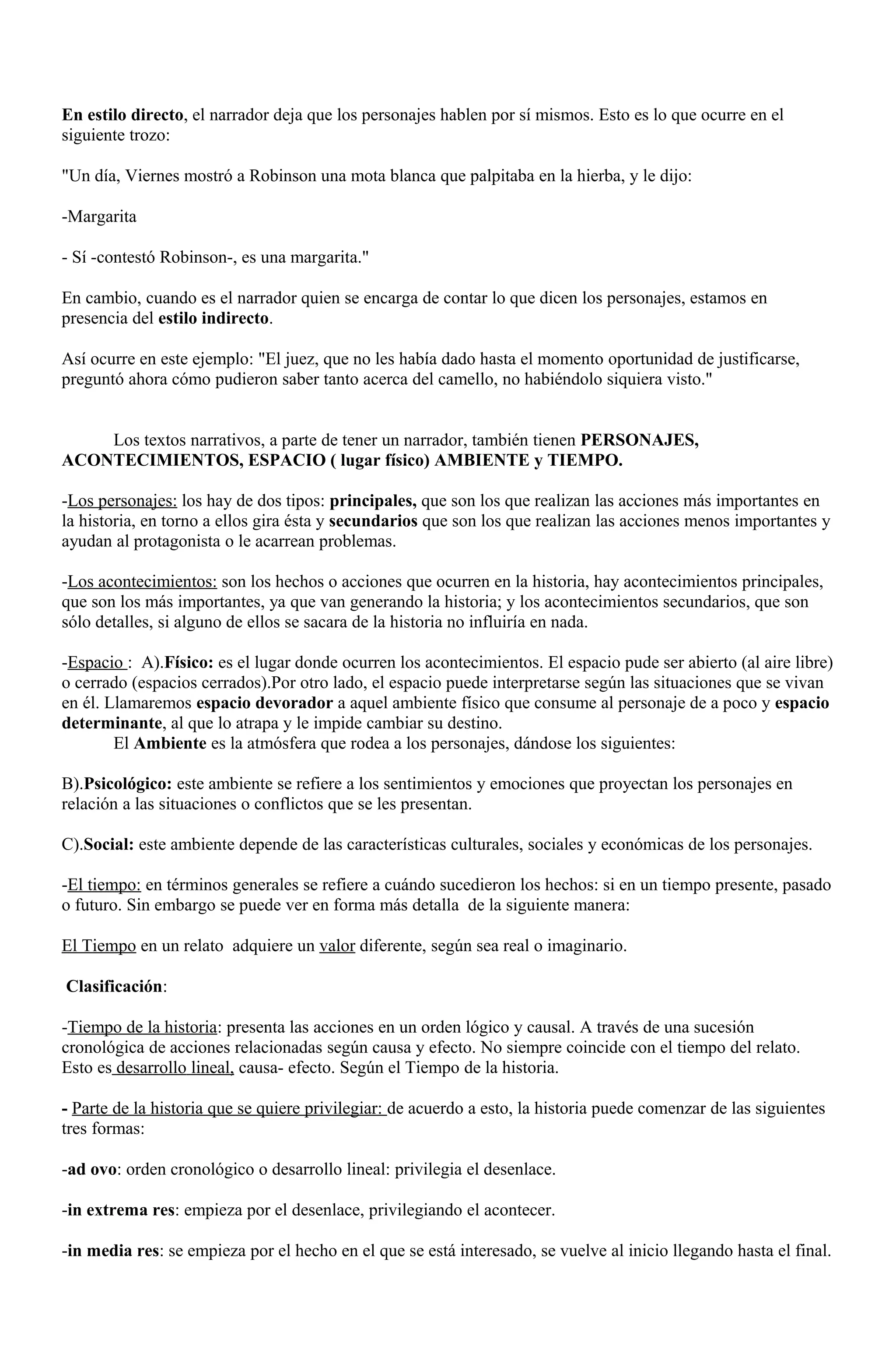 Guia de genero narrativo (1) | PDF