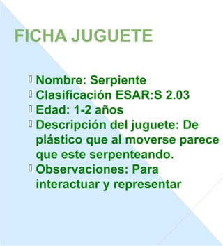 Guia de juguetes | PDF