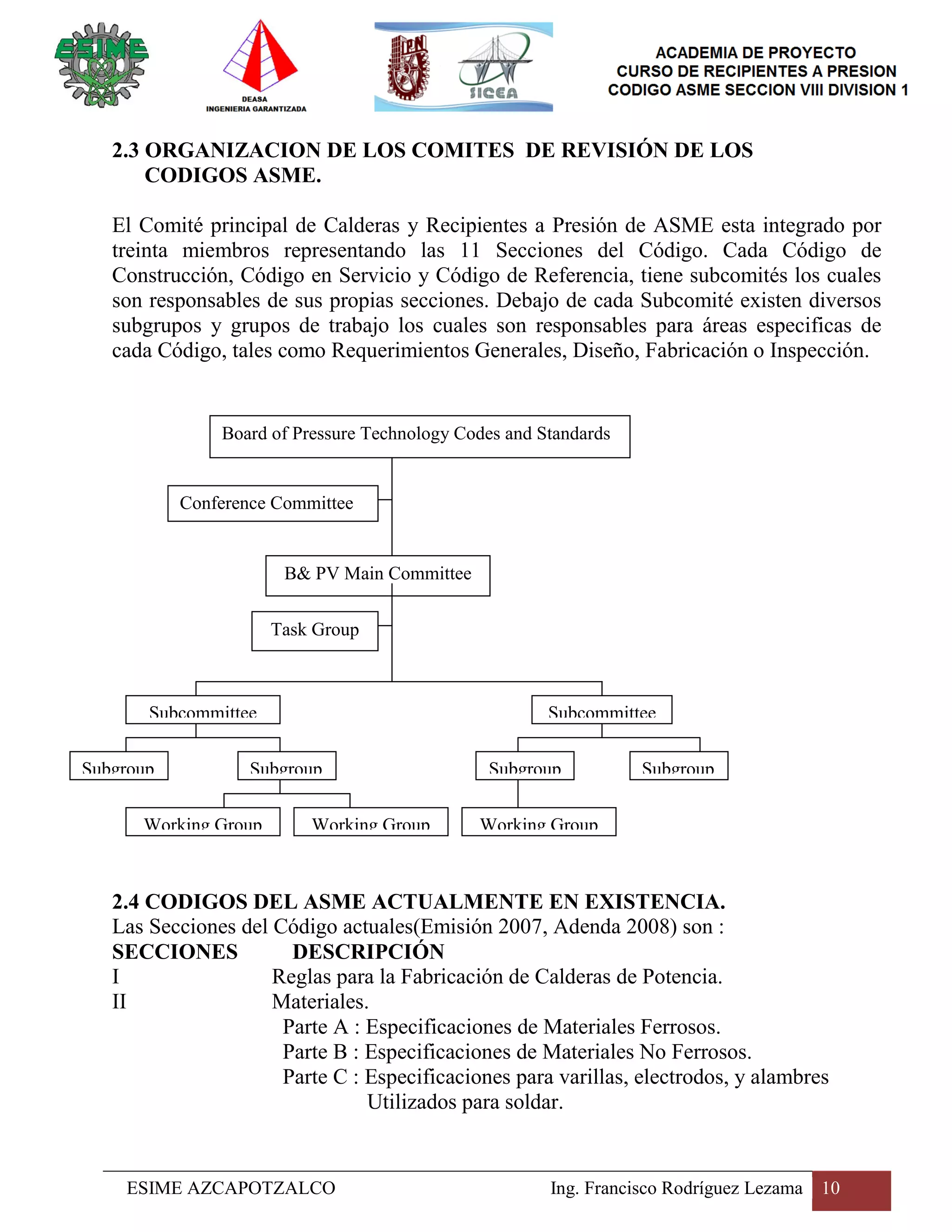 Guia del codigo asme seccion viii division 1 tomo 1 | PDF