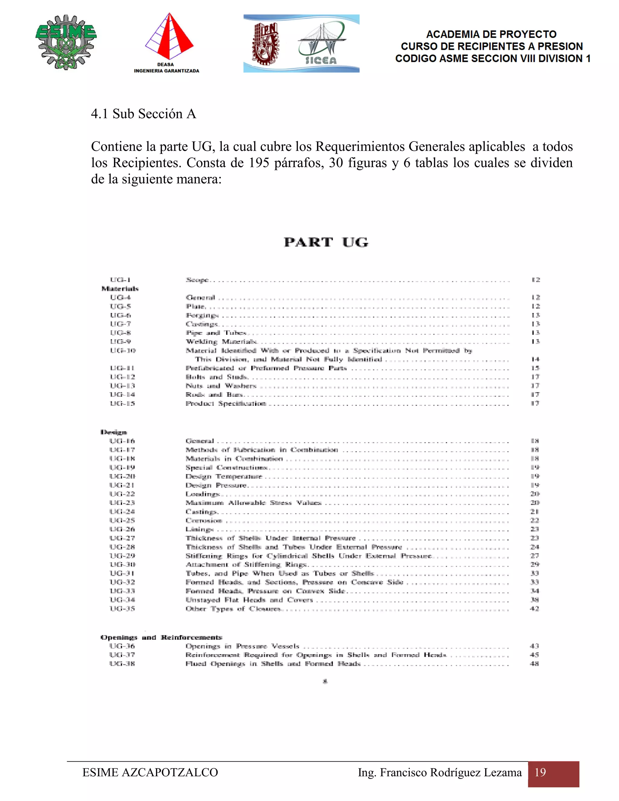 Guia del codigo asme seccion viii division 1 tomo 1 | PDF