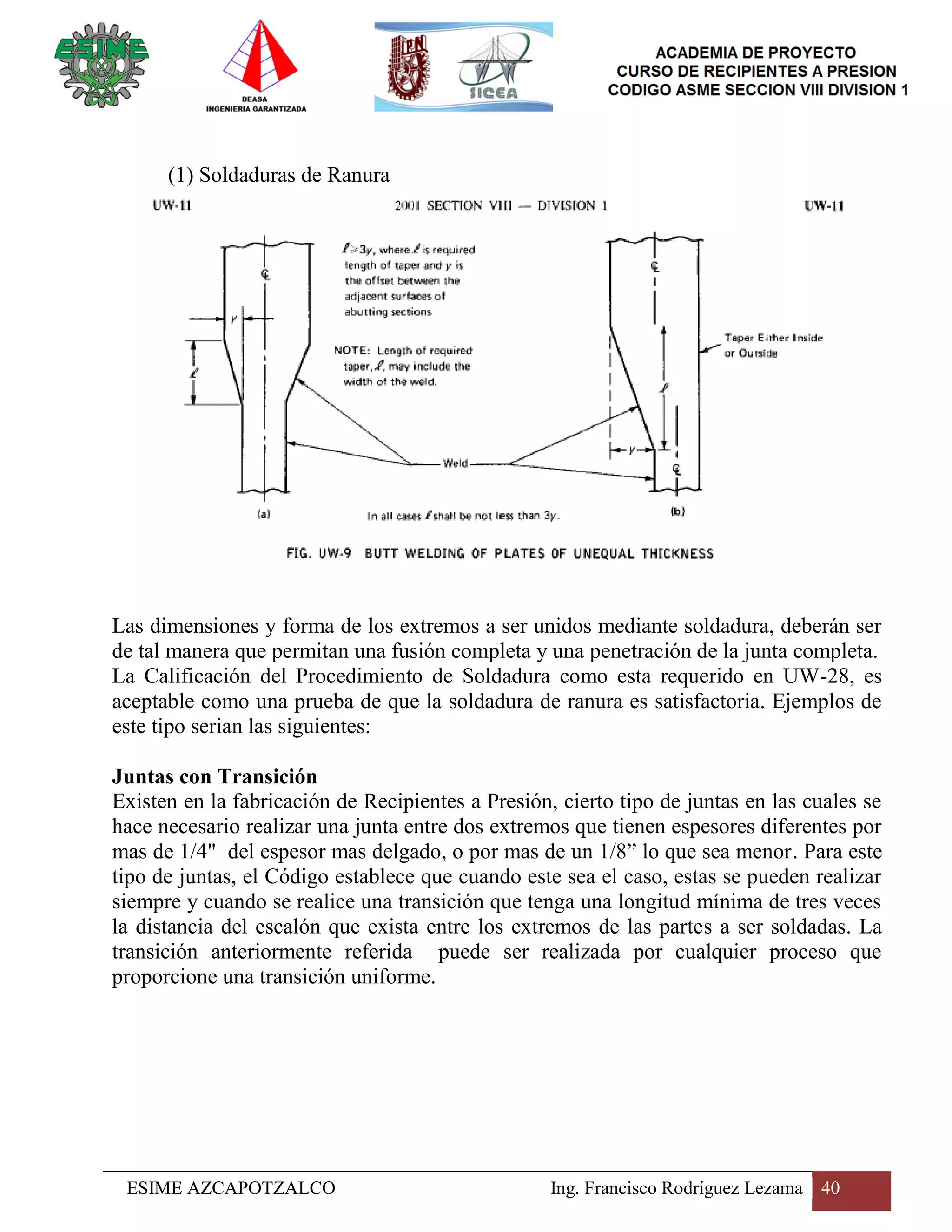 Guia del codigo asme seccion viii division 1 tomo 1 | PDF