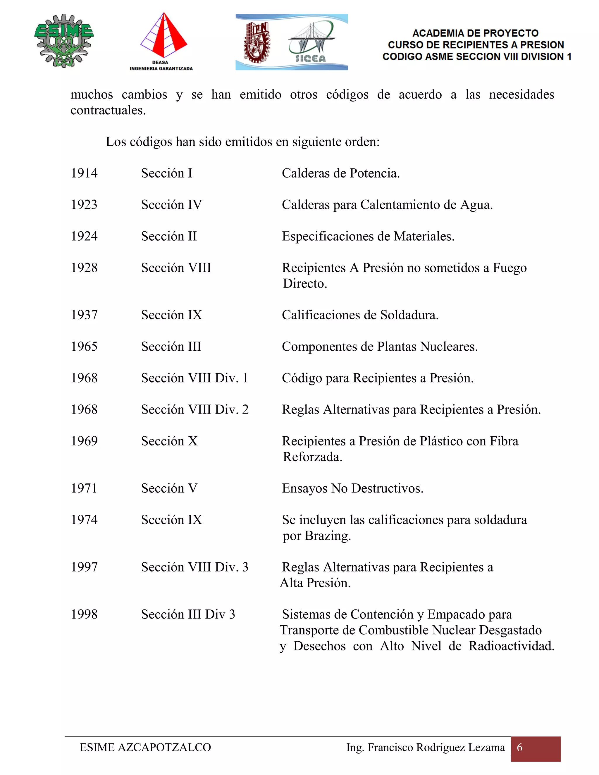 Guia del codigo asme seccion viii division 1 tomo 1 | PDF