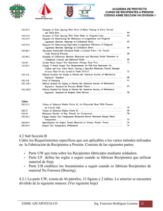 Guia del codigo asme seccion viii division 1 tomo 1 | PDF