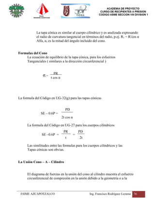 Guia del codigo asme seccion viii division 1 tomo 1 | PDF