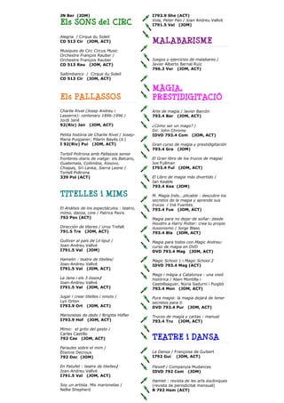 Guia de lectura: el Circ - Trapezi 2011 | PDF