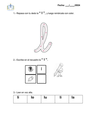 Cuadernillo de trabajo, asignatura de lenguaje | DOCX