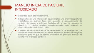 GUIA DE MANEJO DE INTOXICACIONES AGUDAS.pptx