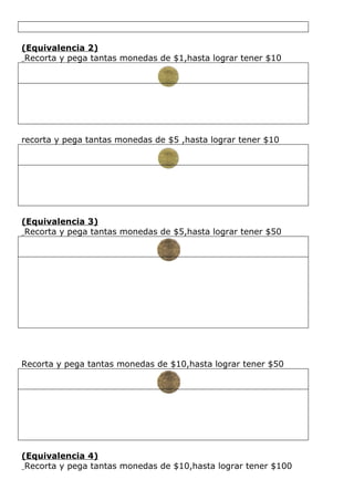Guia De Matematicas Sistema Monetario Nacional | DOC