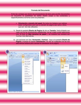 Guia de microsoft word 2011 | DOCX