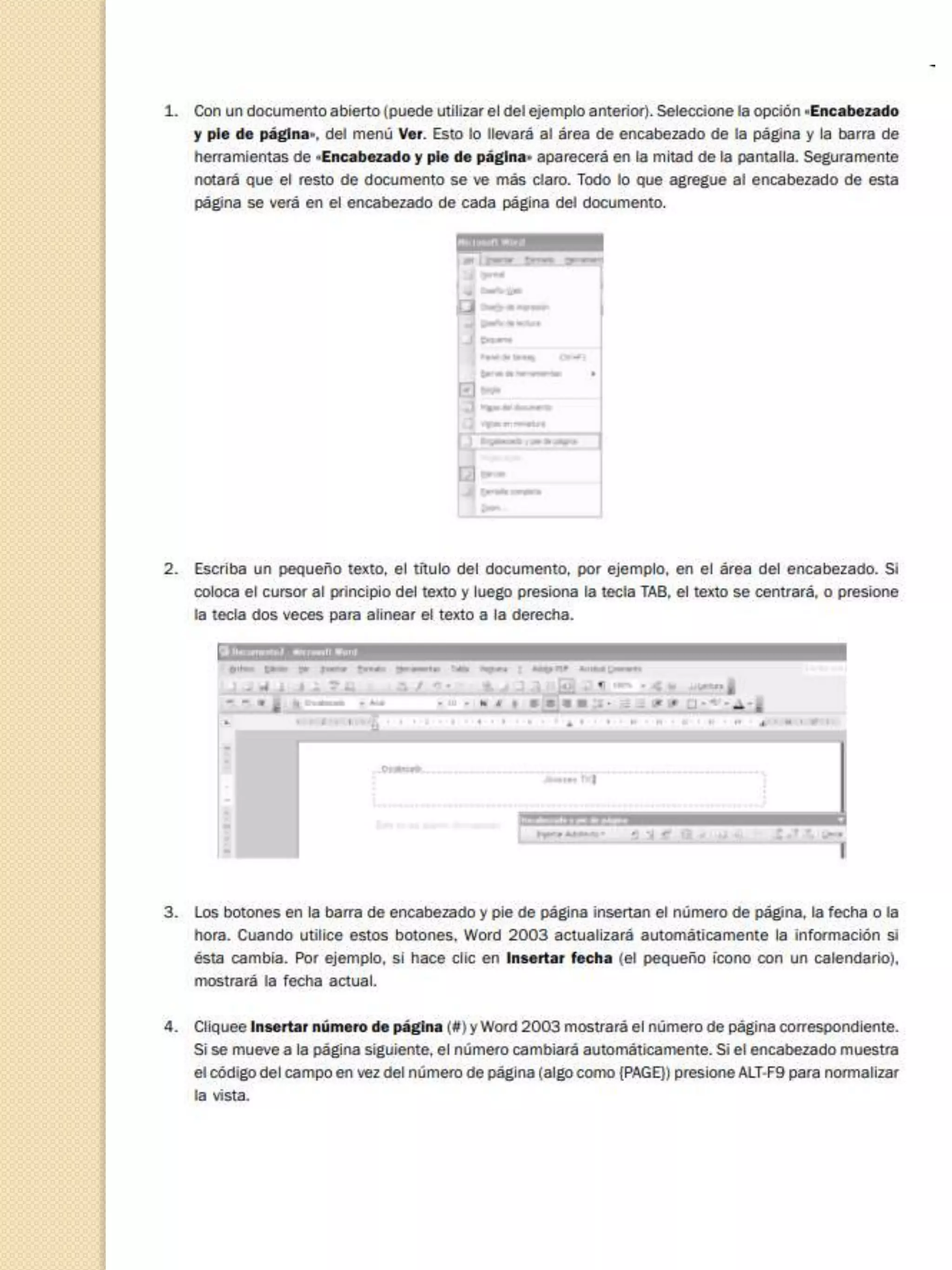 Guía de Herramienta Ofimática Microsoft Word | PDF
