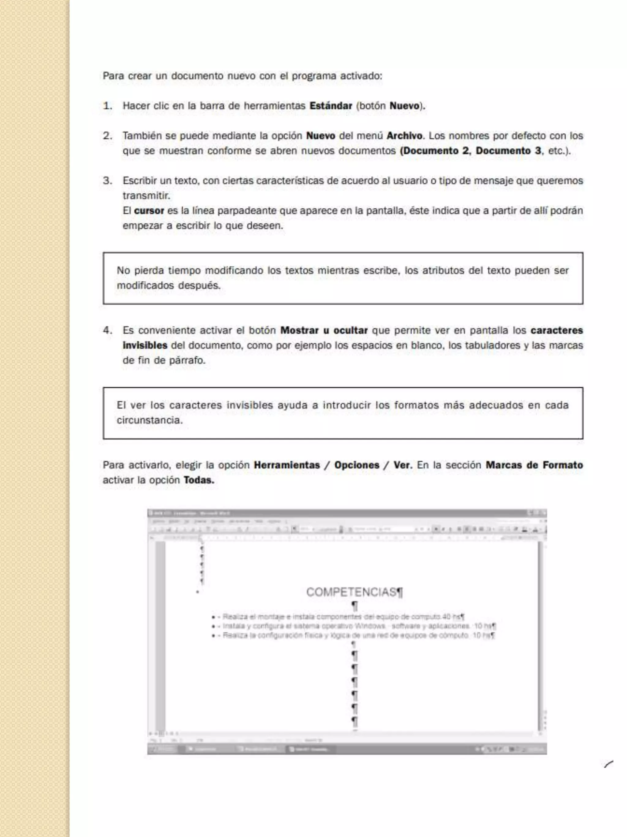 Guía de Herramienta Ofimática Microsoft Word | PDF