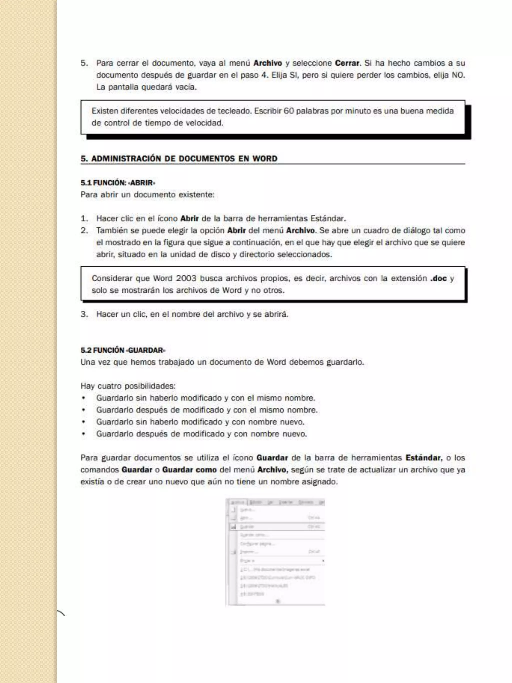 Guía de Herramienta Ofimática Microsoft Word | PDF