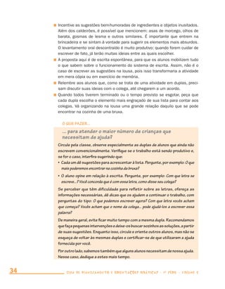 Guia de planejamento e orientações didáticas professor alfabetizador ...