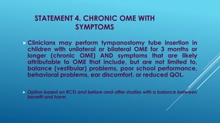 Guia de practicas clinicas sobre uso de tubos de ventilacion | PPT