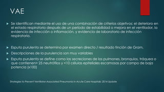 Guía de prevención de vap | PPTX