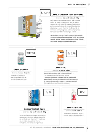 Guía de Productos Omnilife Panamá 2020 | PDF