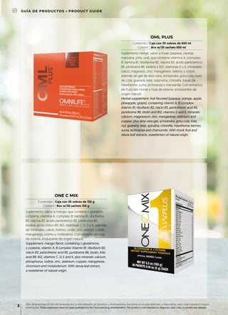 Guía de Productos Omnilife Estados Unidos 2021 | PDF