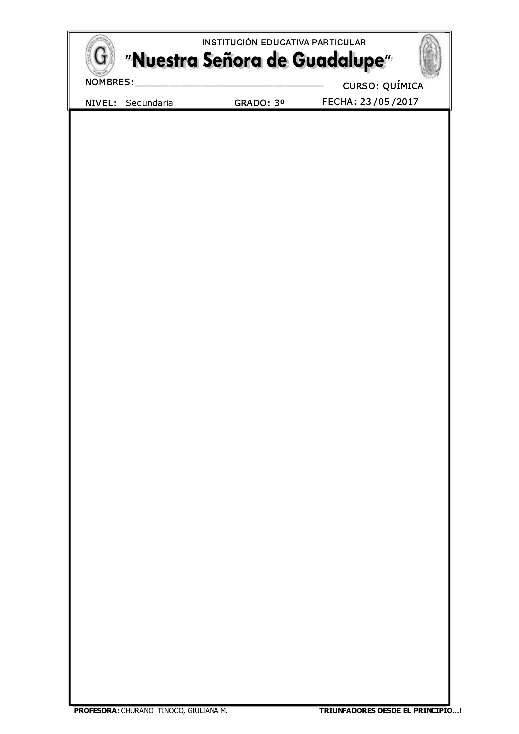 Guia de quimica nuclear | PDF