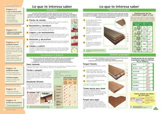 Guia de tarimas parque y laminados | PDF