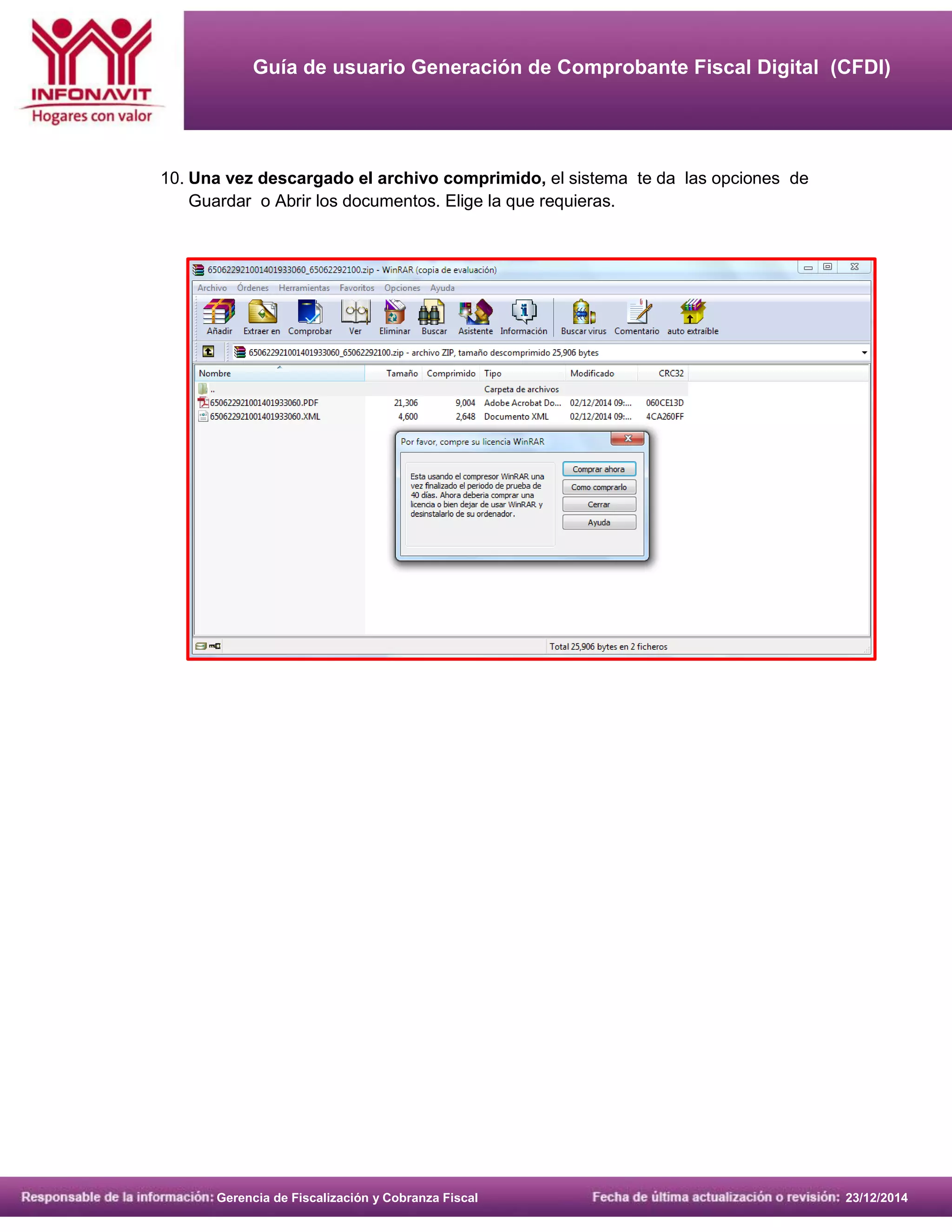 Guia OFICIAL para los Patrones para emitir CFDI del INFONAVIT (23/12 ...