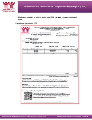 Guia OFICIAL para los Patrones para emitir CFDI del INFONAVIT (23/12 ...