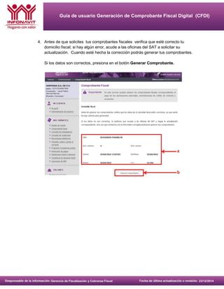 Guia OFICIAL para los Patrones para emitir CFDI del INFONAVIT (23/12 ...