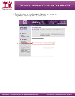 Guia OFICIAL para los Patrones para emitir CFDI del INFONAVIT (23/12 ...