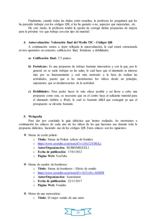 Guía Didáctica - Códigos QR | DOCX