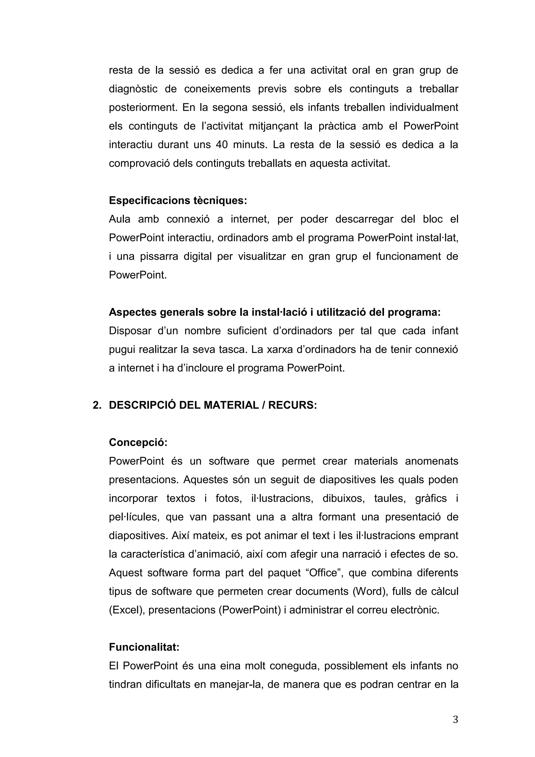 Guia didactica Presentacions Multimedia Interactives | PDF