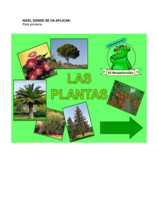 Guia didactica clasificacion de las plantas | PDF