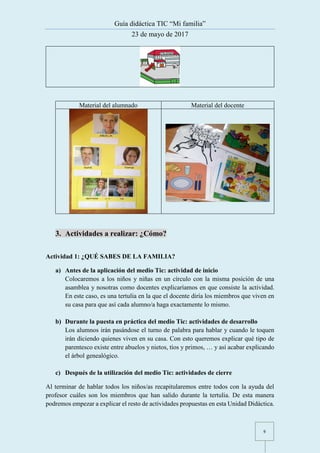 Guia didáctica.la familia | PDF