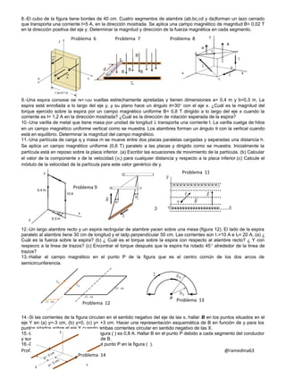 Guia ejercicios fisica II-Electricidad y magnetismo | DOC
