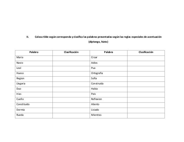 navegación Juguetón regla reglas de acentuación ejercicios estimular ...