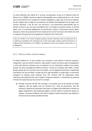 Guia elaboració treballs_acadèmics_i_tfg | PDF
