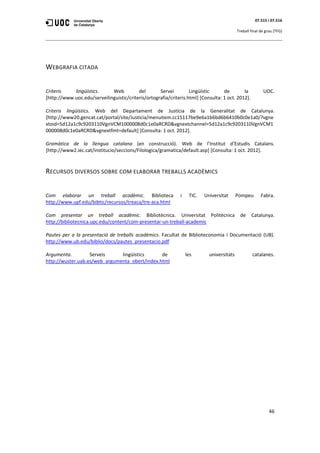 Guia elaboració treballs_acadèmics_i_tfg | PDF