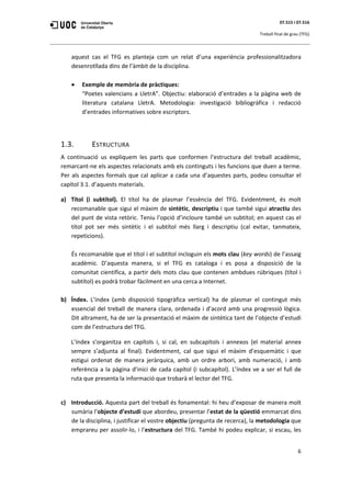 Guia elaboració treballs_acadèmics_i_tfg | PDF