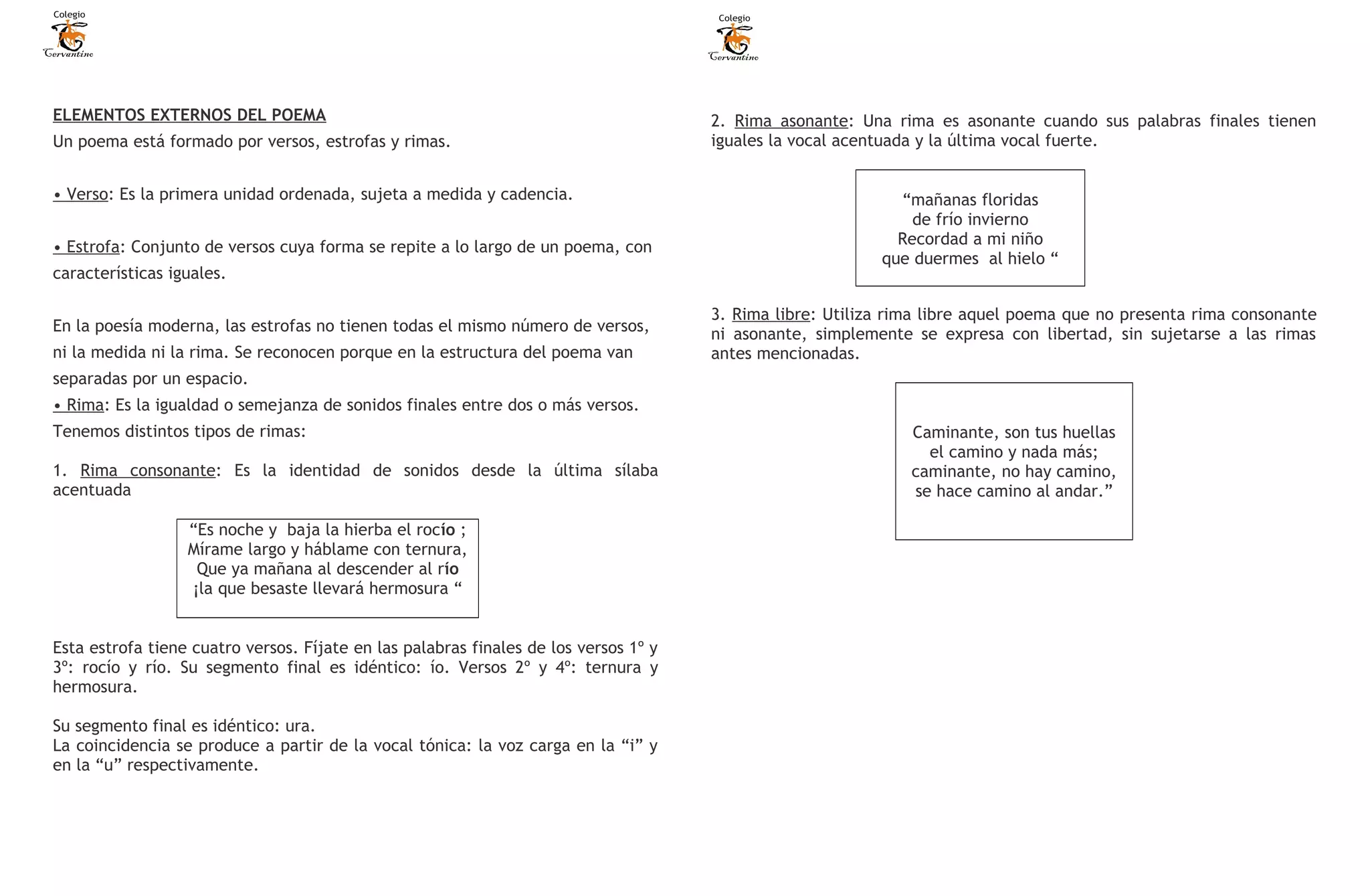Guia estructura poema | DOC